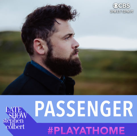 The Late Show with Stephen Colbert - Sword From The Stone – Passenger ...